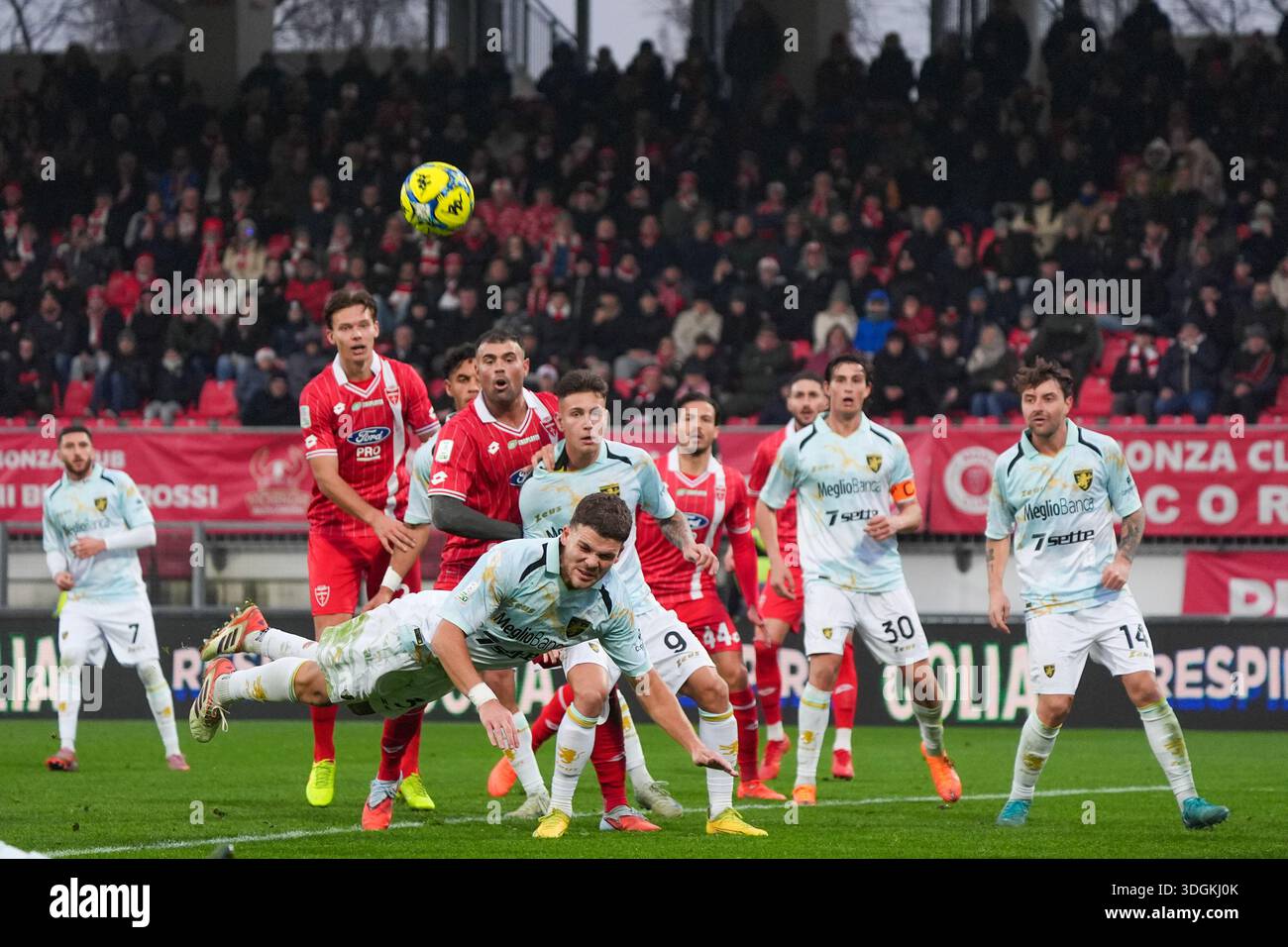 Monza, Italy. 17/01/26. Gabriele Calvani, during AC Monza against ...