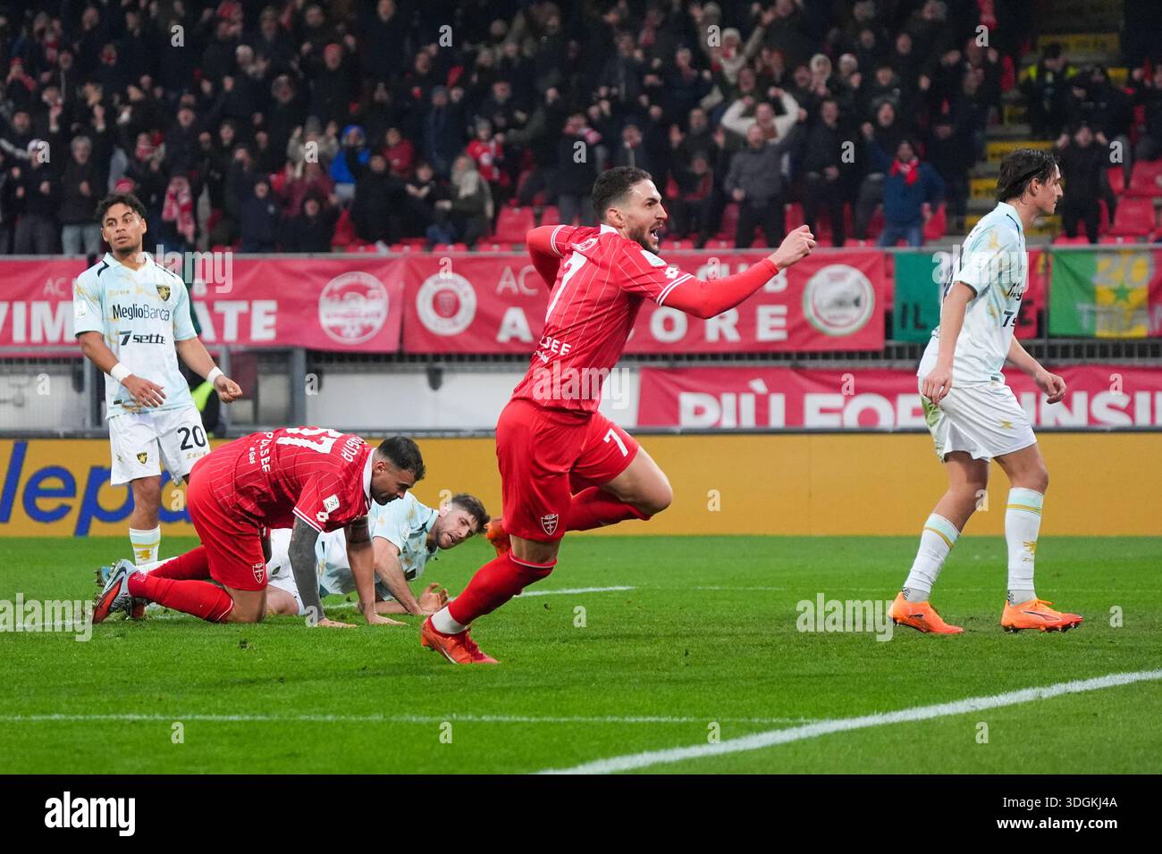 Monza, Italy. 17/01/26. Paulo Azzi goal celebrate, during AC Monza ...