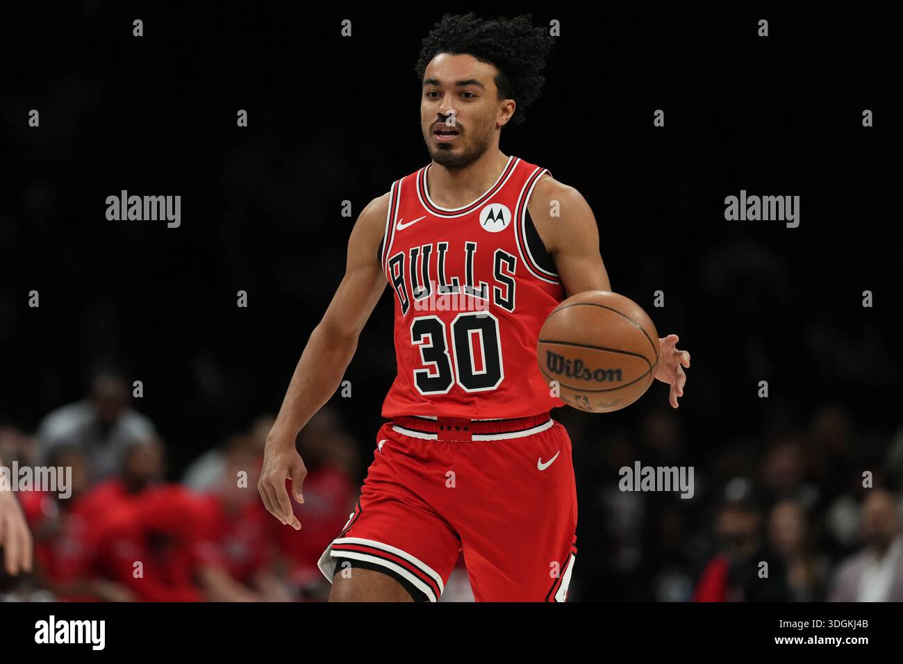 Chicago Bulls' Tre Jones (30) during the first half of an NBA ...