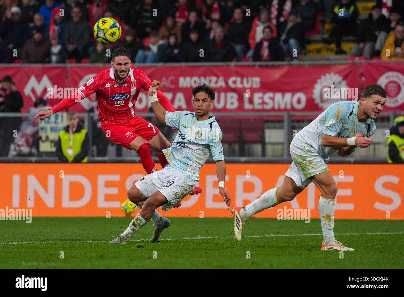Monza, Italy. 17/01/26. Paulo Azzi, during AC Monza against Frosinone ...
