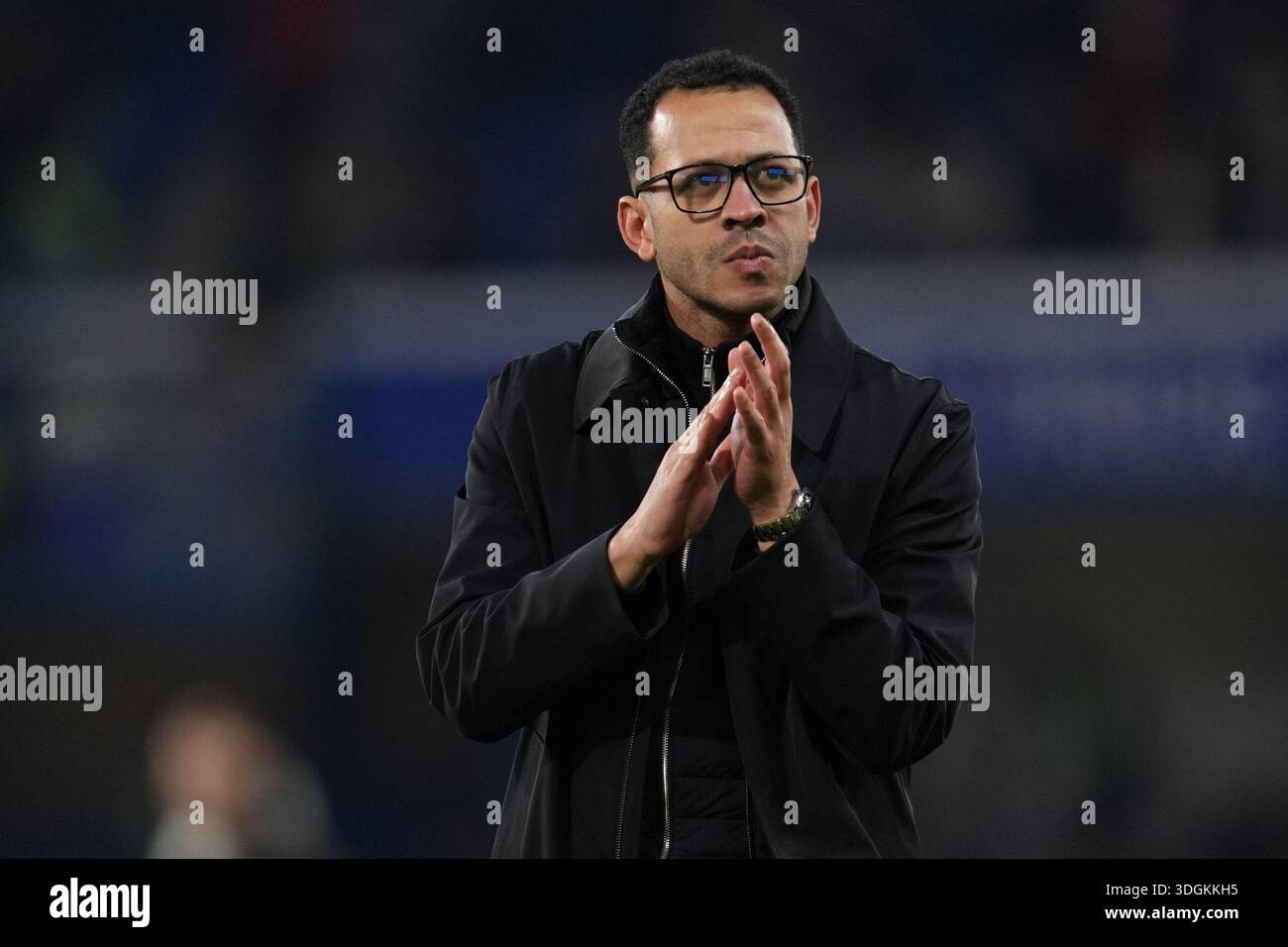 Liam Rosenior manager of Chelsea at full time during the Premier League ...