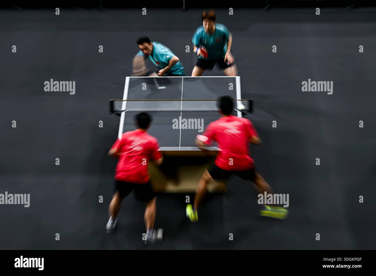 Doha, Qatar. 17th Jan, 2026. Wong Chun Ting and Doo Hoi Kem of Hong ...