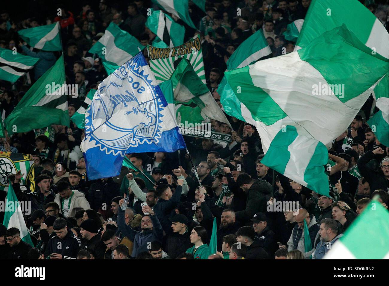 Spanish La Liga EA Sports soccer match Betis vs Villarreal at La ...