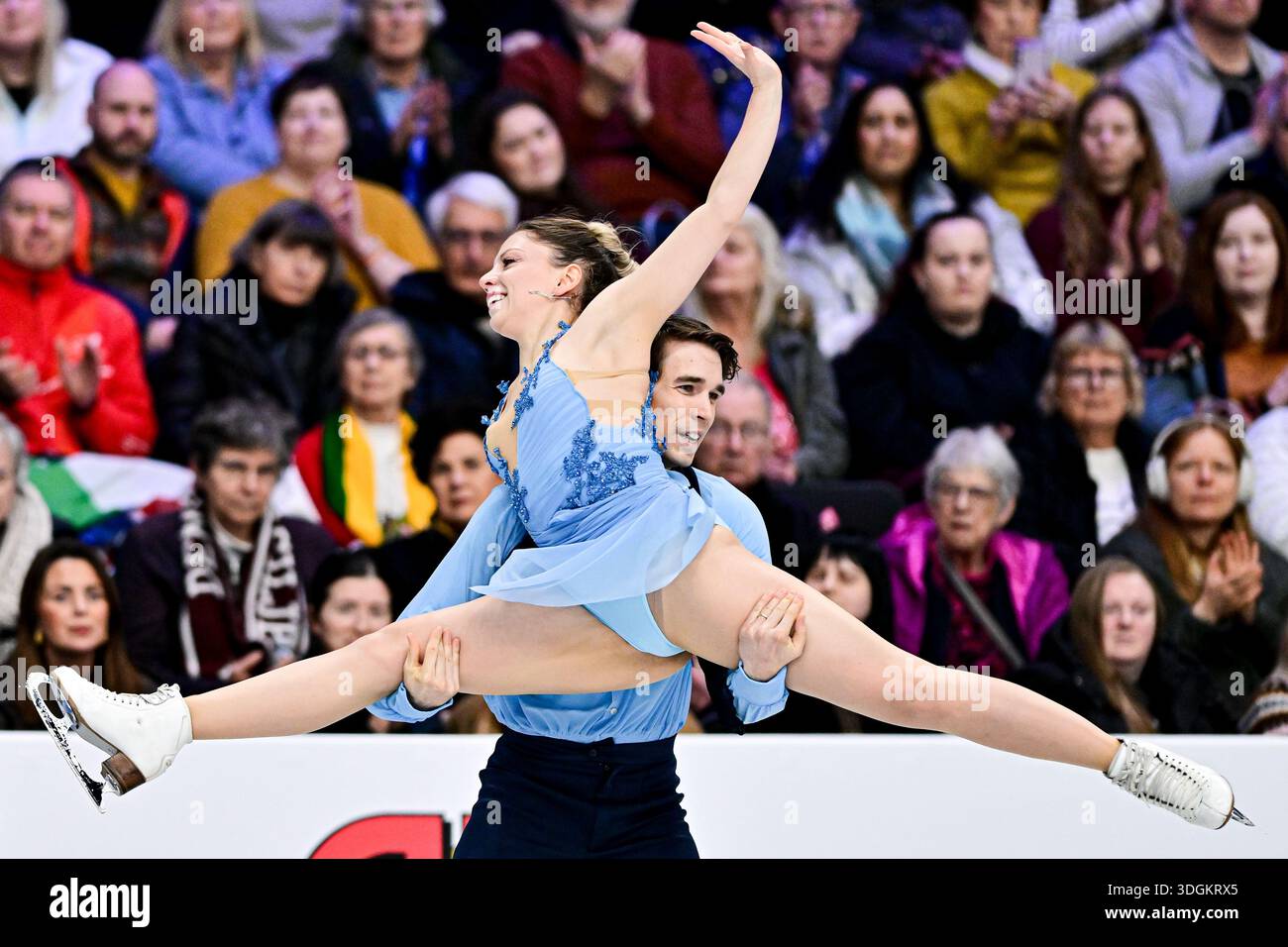 Victoria MANNI & Carlo ROETHLISBERGER (ITA), during Ice Dance Free ...