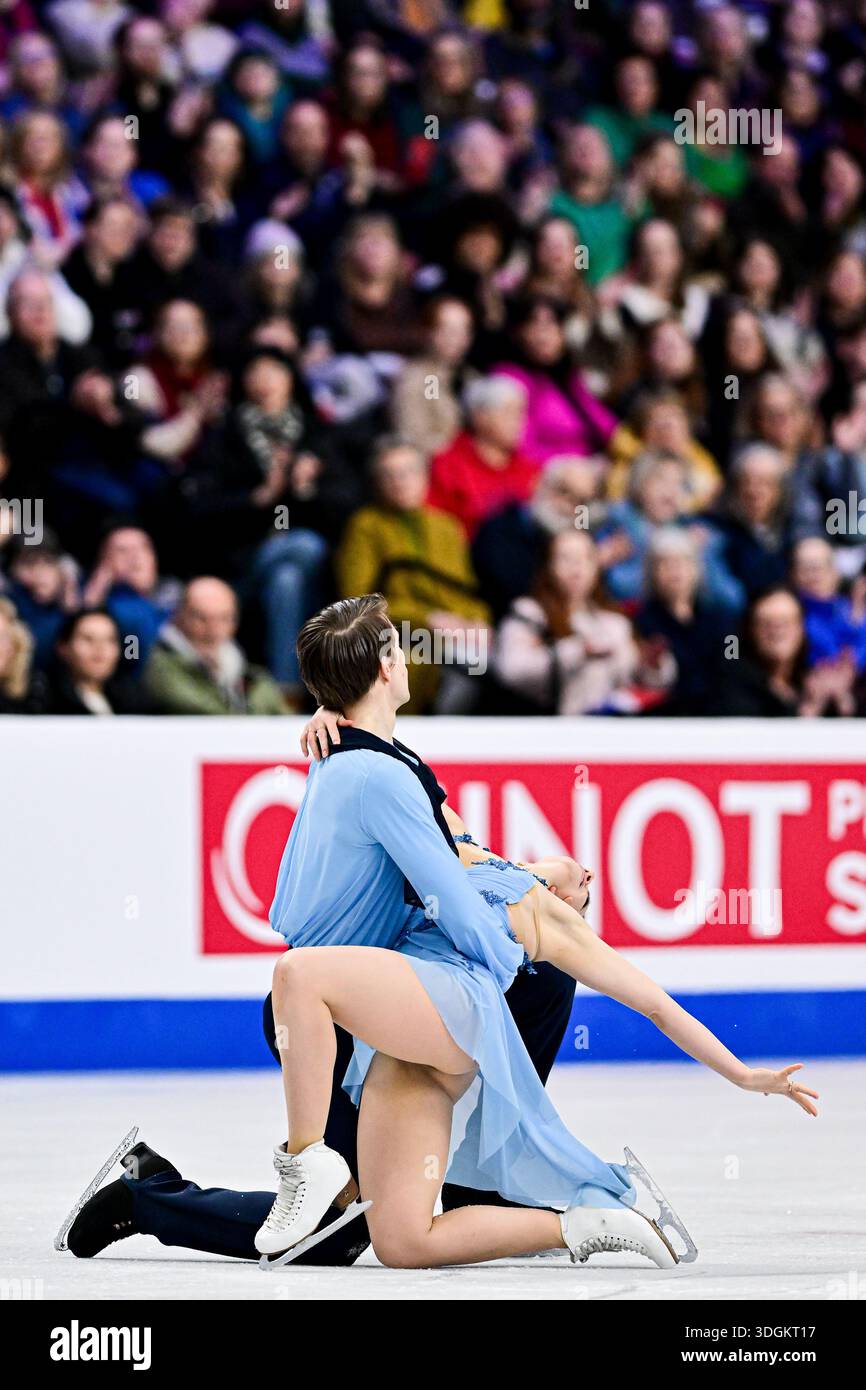 Victoria MANNI & Carlo ROETHLISBERGER (ITA), during Ice Dance Free ...