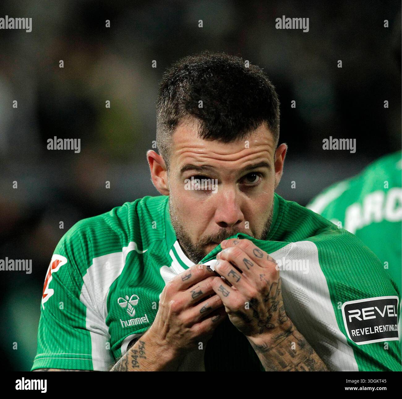 Spanish La Liga EA Sports soccer match Betis vs Villarreal at La ...