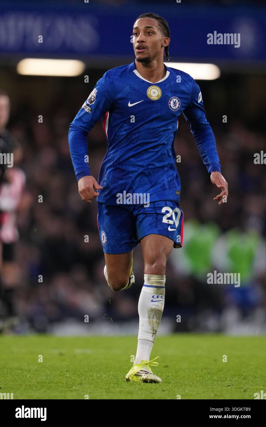 Joao Pedro of Chelsea during the Premier League match Chelsea vs ...