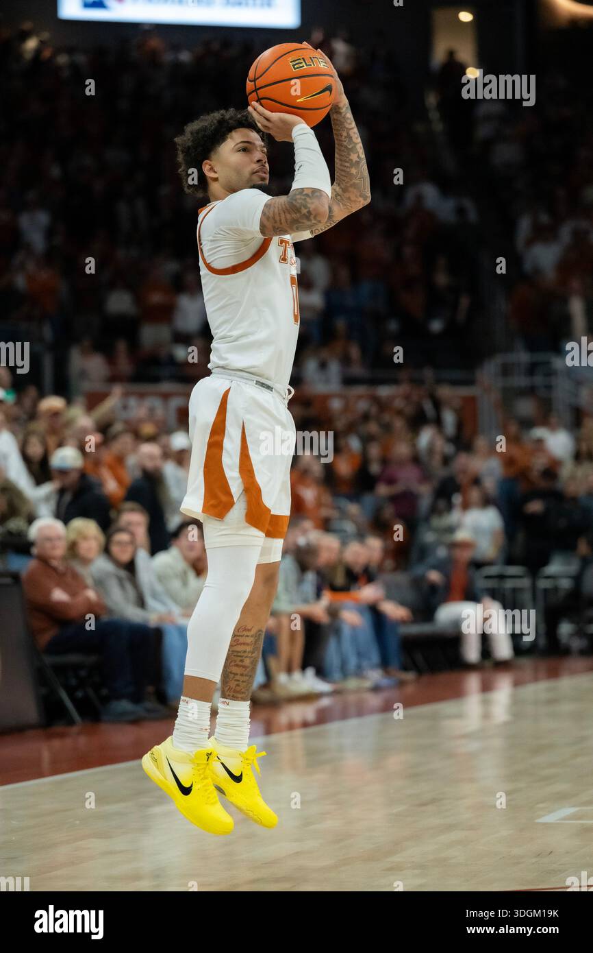 Jan 17, 2026. Jordan Pope (0) of the Texas Longhorns in action vs the ...