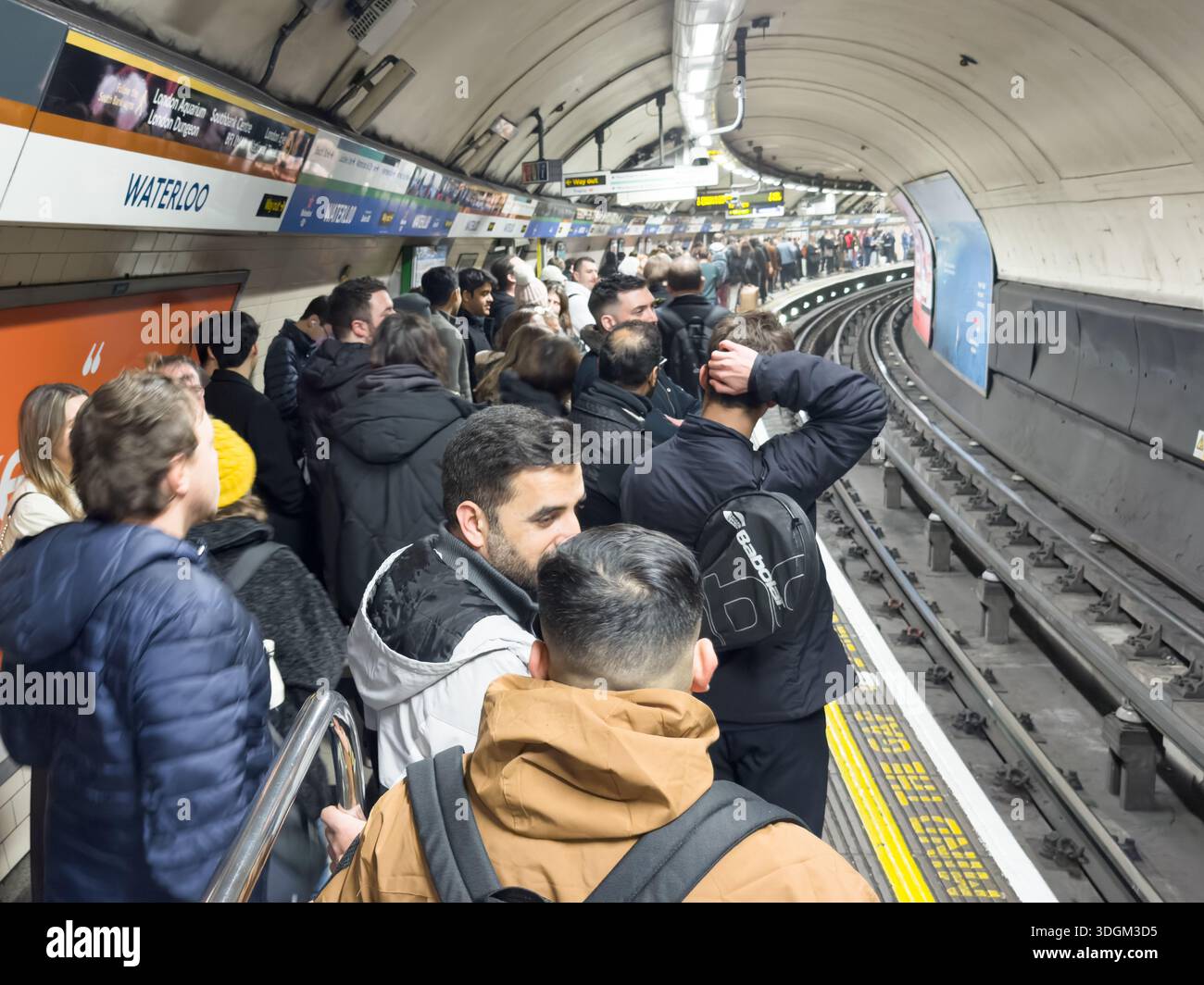 Waterloo platform january 2026 hi-res stock photography and images - Alamy