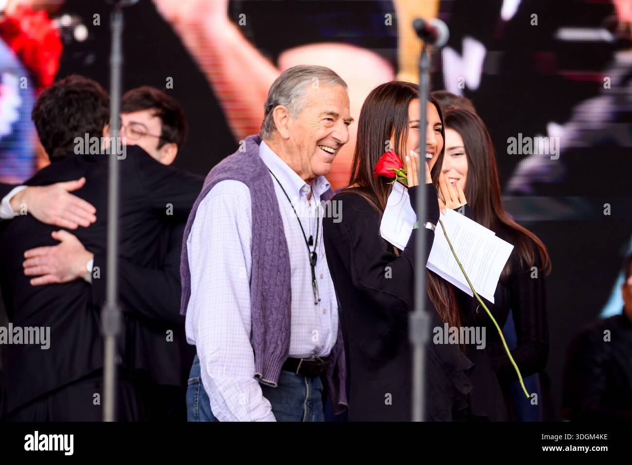 Paul Pelosi attends a public memorial for Grateful Dead guitarist Bob ...