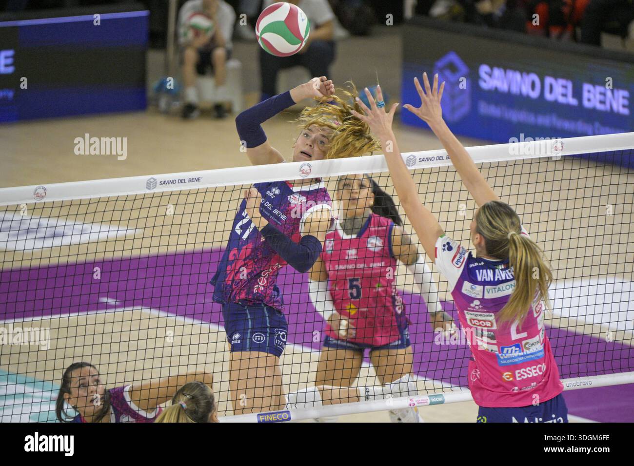 CAMILLA WEITZEL during Savino Del Bene Scandicci vs Igor Gorgonzola ...