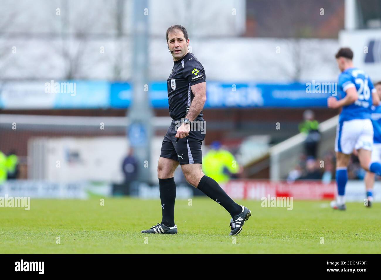 SMH Group Stadium, Chesterfield, England - 17th January 2026 Referee ...