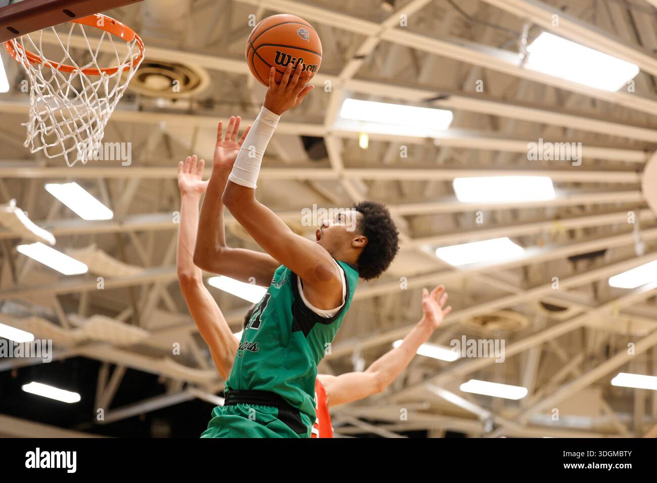 Arizona Compass Prep Quincy Wadley (11) in action against Long Island ...
