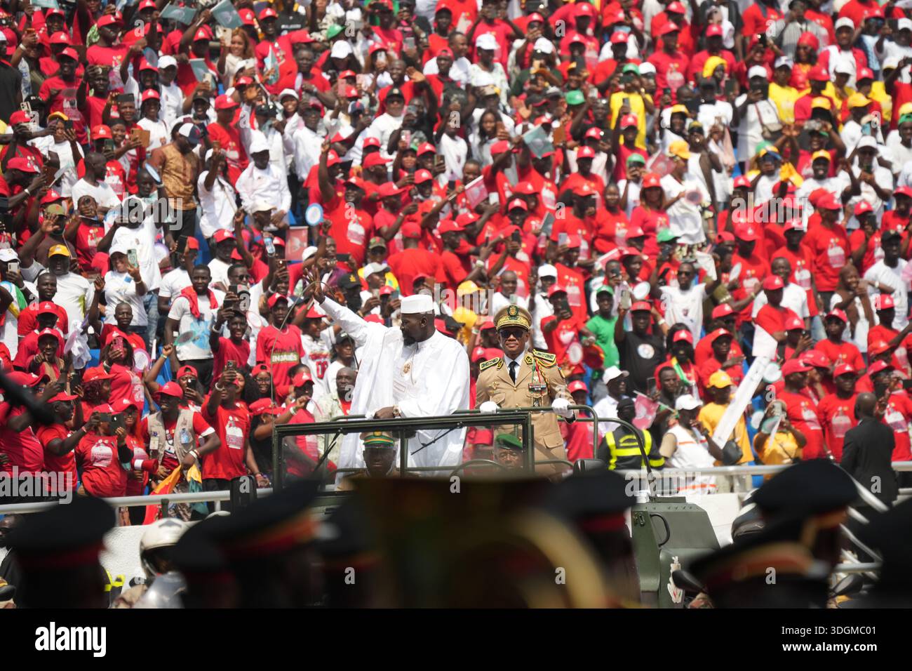 Conakry, Guinea. 17th Jan, 2026. Guinea's president-elect Mamady ...