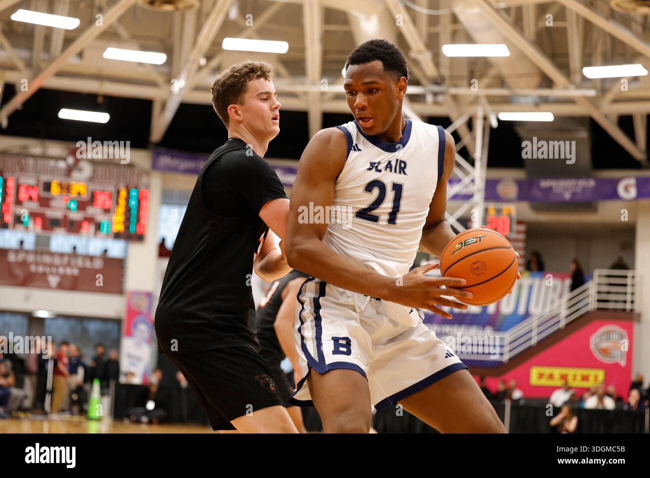 Blair Academy's Kamsi Awaka (21) in action against TMI Episcopal during ...