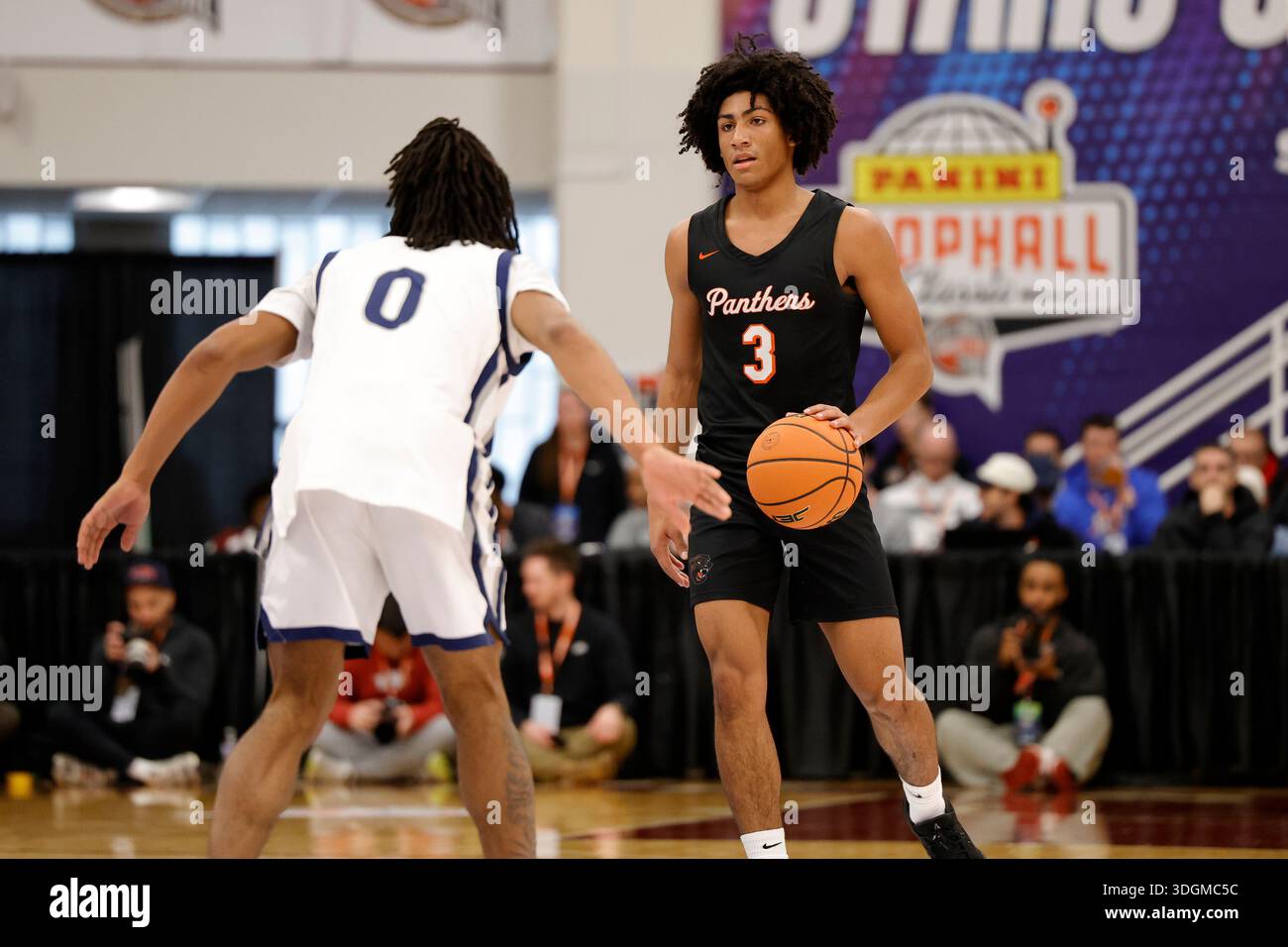 TMI Episcopal Jaden Flemons (3) in action against Blair Academy during ...