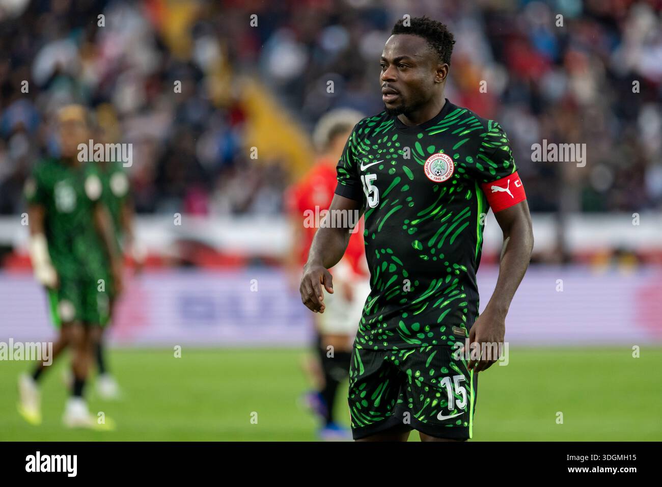 Moses Simon of Nigeria during the Africa Cup of Nations (CAN) 2025 ...