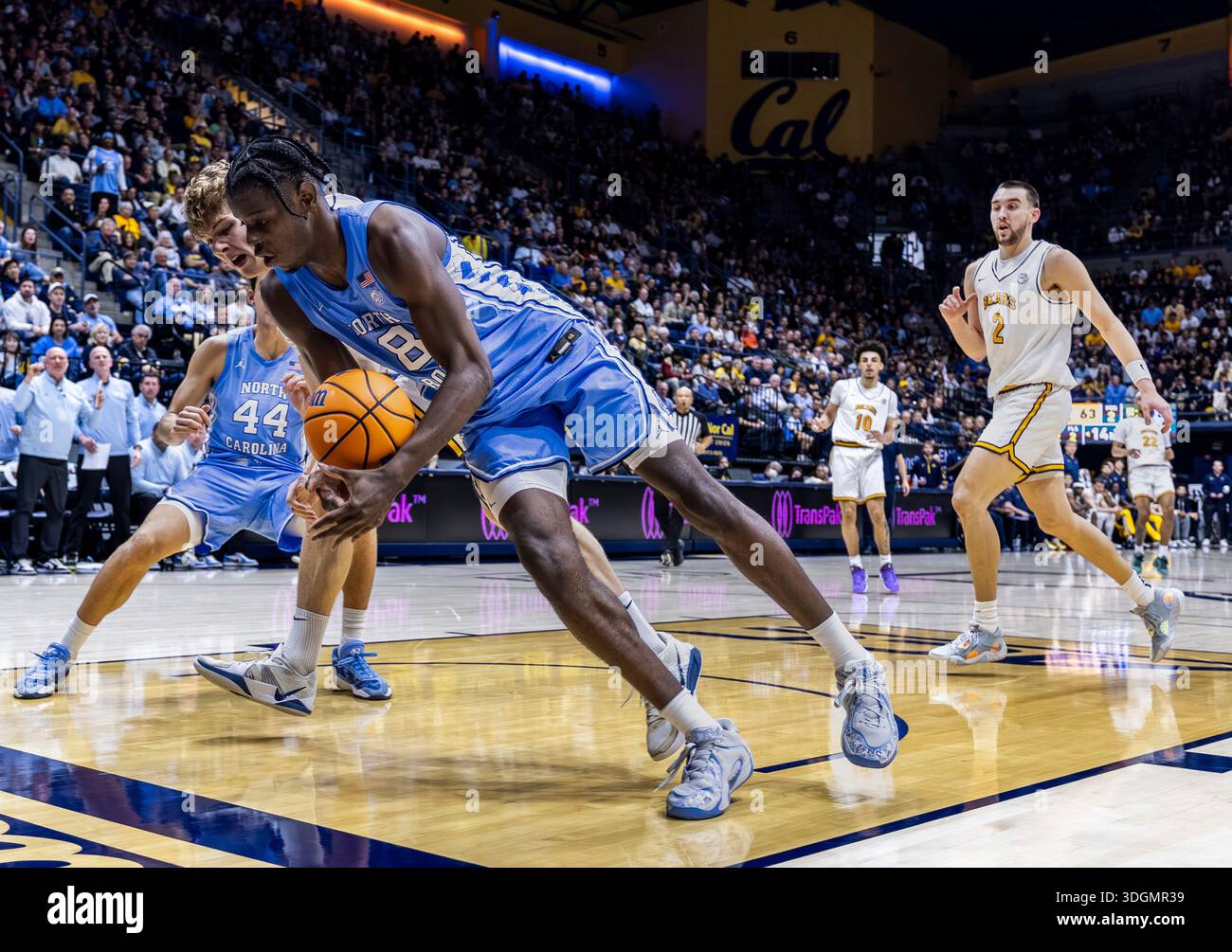 Berkeley, USA. 17th Jan, 2026. January 17 2026 North Carolina forward ...