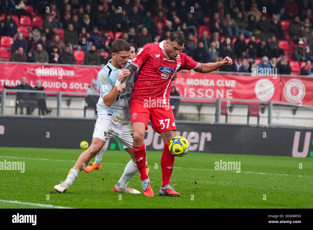 Andrea Petagna during the Italian championship Serie B football match ...