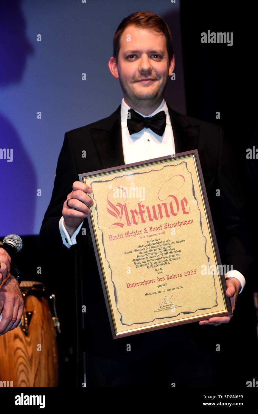 Unternehmer des Jahres Daniel Metzler und Josef Fleischmann, -Abwesend ...