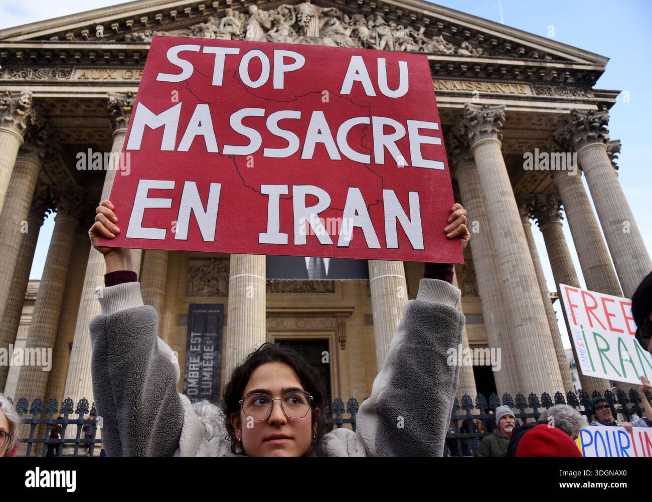 Paris, France. 17th Jan, 2026. Demonstration against Iranian regime ...