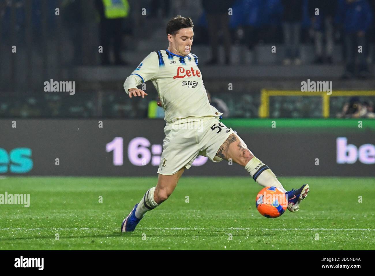 Pisa, Italy. 16th Jan, 2026. Nicola Zalewski (Atalanta) during Pisa SC ...