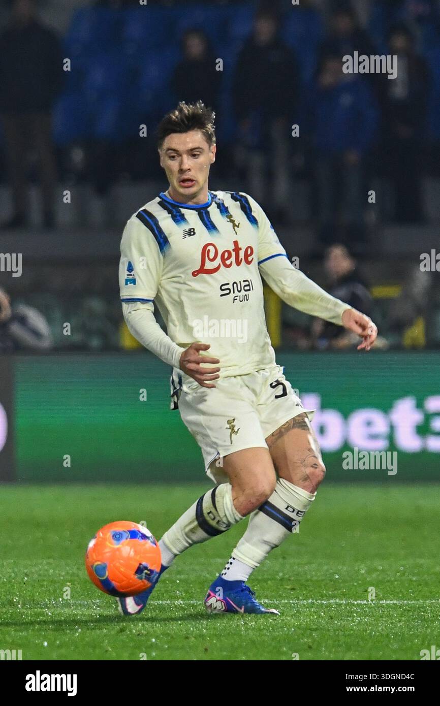 Pisa, Italy. 16th Jan, 2026. Nicola Zalewski (Atalanta) during Pisa SC ...