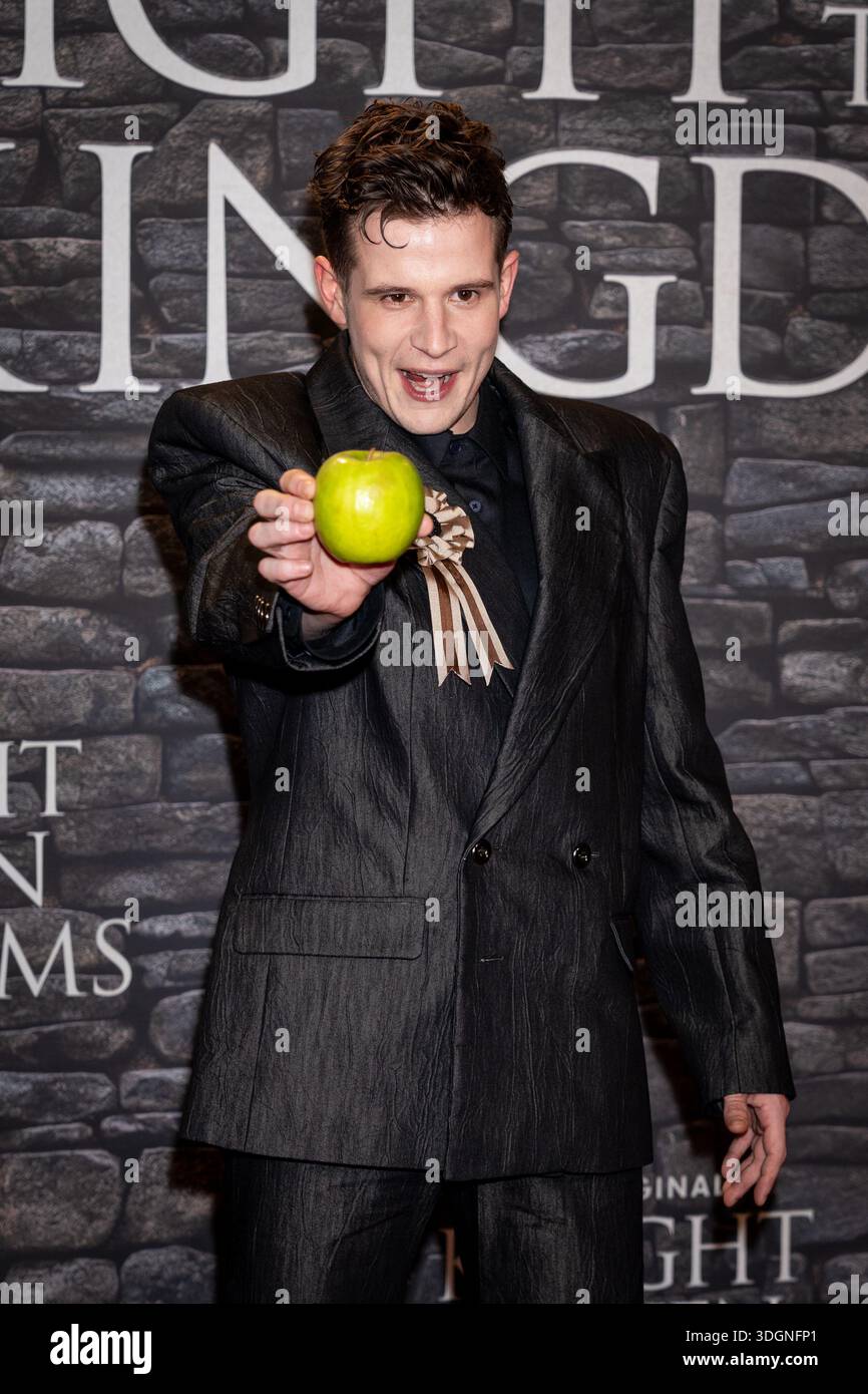 Shaun Thomas attends the Italian Premiere of "A Knight of the Seven ...