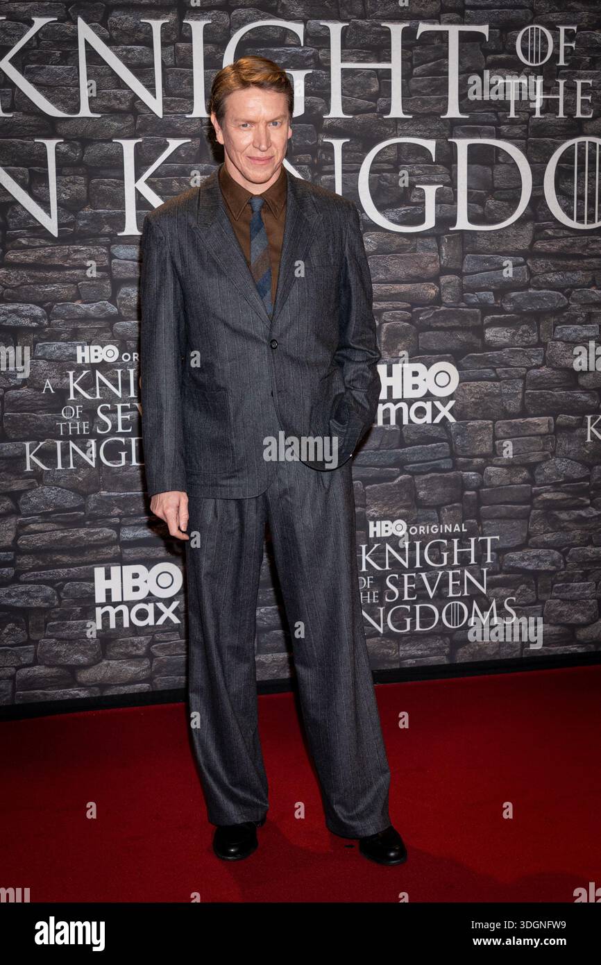 Sam Spruel attends the Italian Premiere of "A Knight of the Seven ...