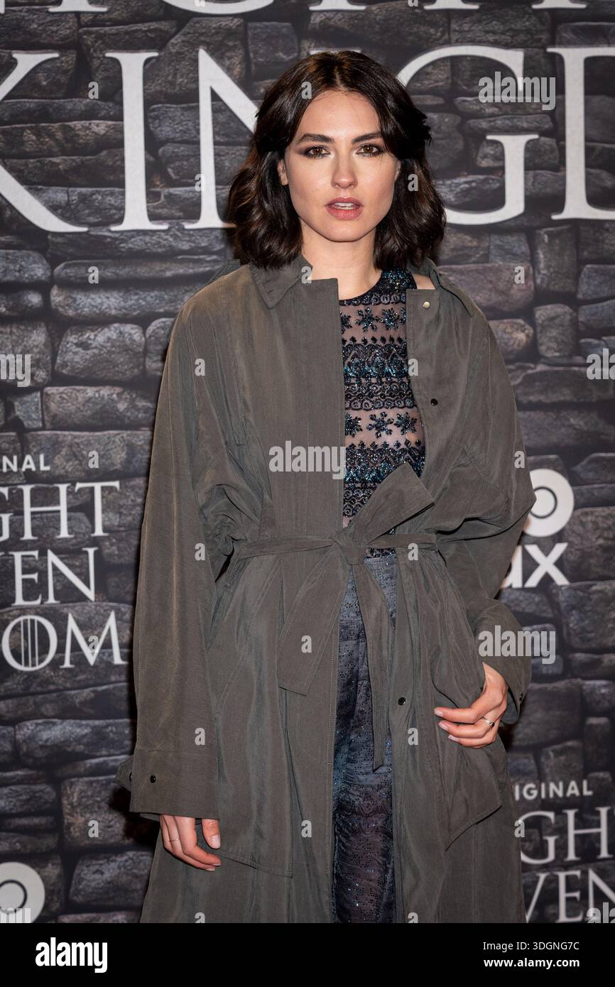 Romana Maggiora Vergano attends the Italian Premiere of "A Knight of ...