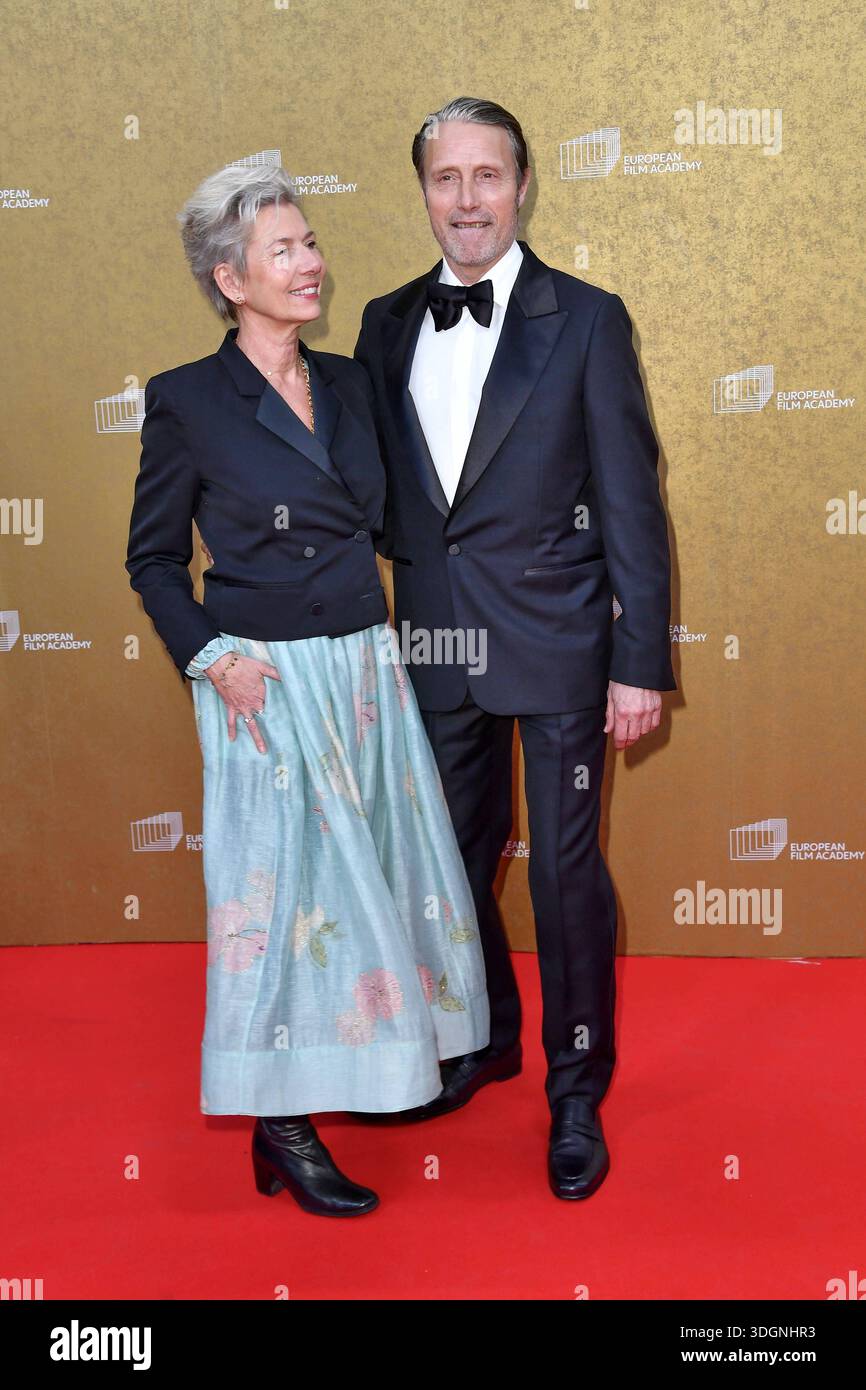 Hanne Jacobsen mit Ehemann Mads Mikkelsen bei der Verleihung des ...