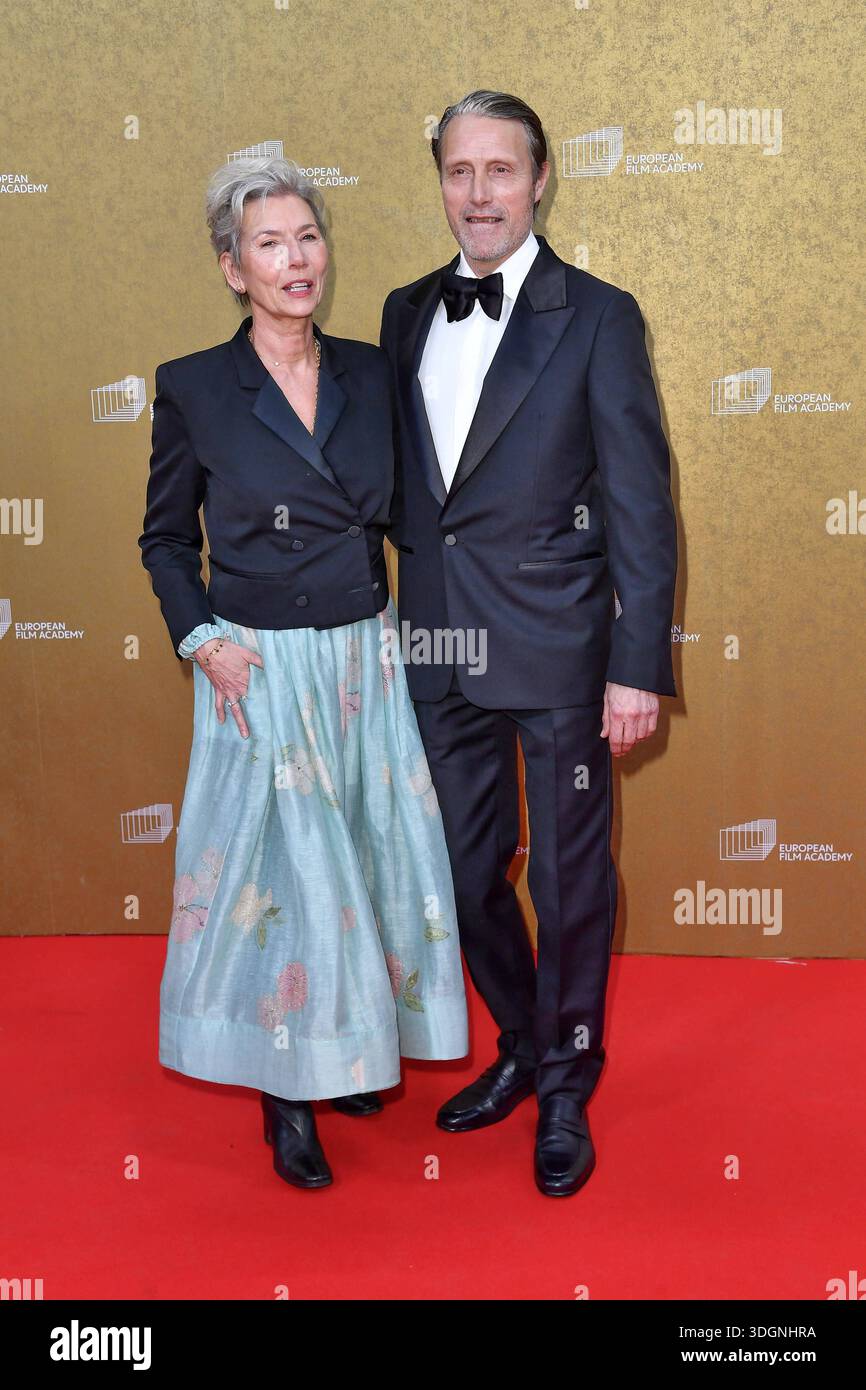 Hanne Jacobsen mit Ehemann Mads Mikkelsen bei der Verleihung des ...
