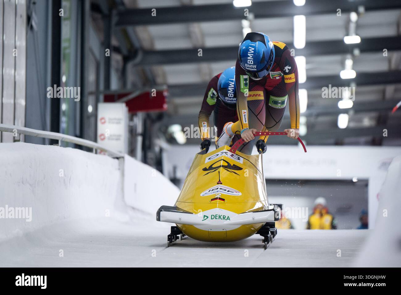 KALICKI Kim, SIEBERT Lauryn (Germany) at the start, GER, IBSF Bob World ...