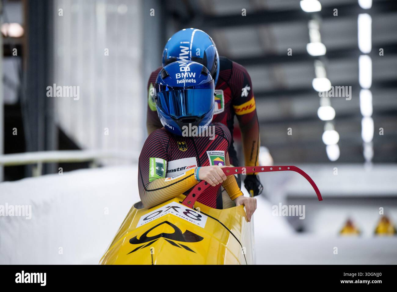 KALICKI Kim, SIEBERT Lauryn (Germany) at the start, GER, IBSF Bob World ...