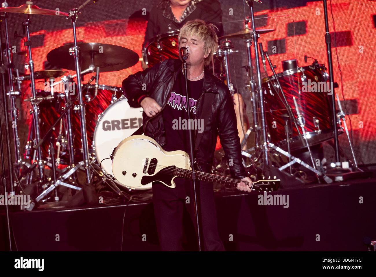 Billy Joe Armstrong of the band Green Day presents at the 2026 ...