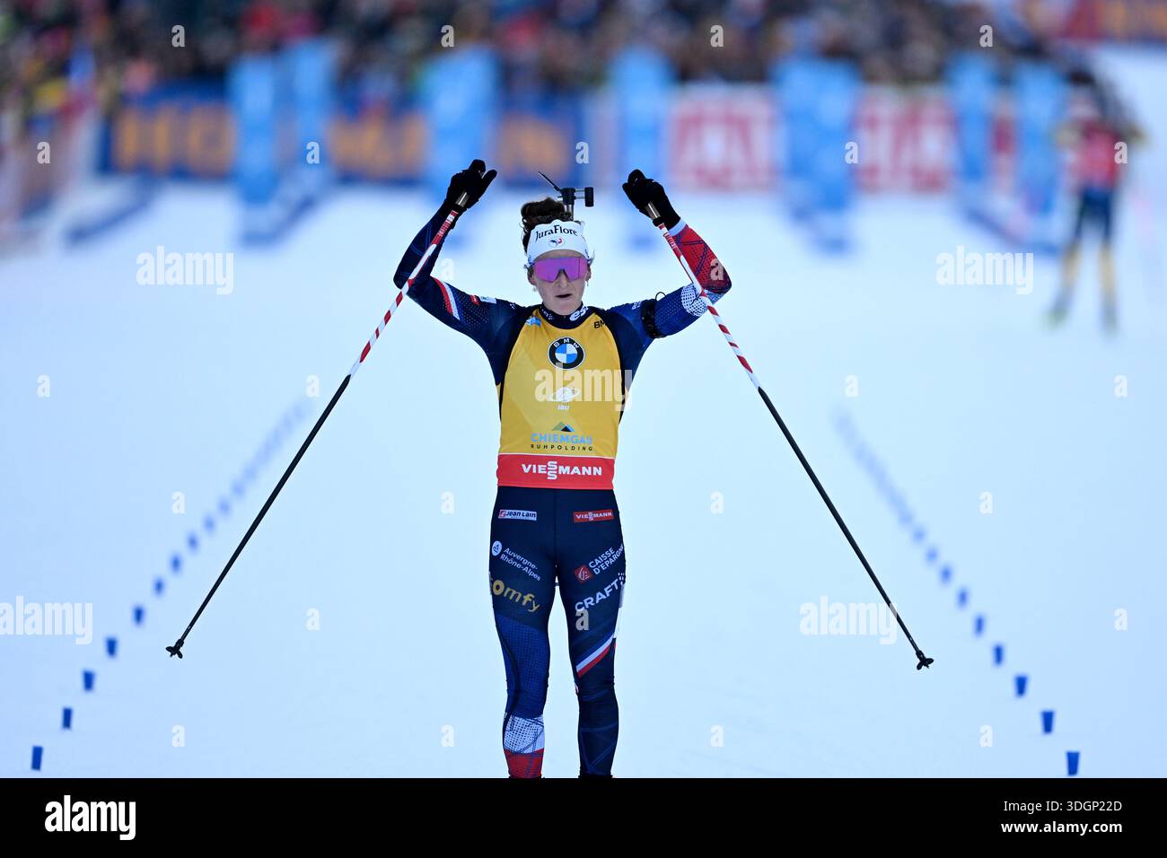 Ruhpolding, Germany. 18th Jan, 2026. Biathlon: World Cup, 10 km pursuit ...