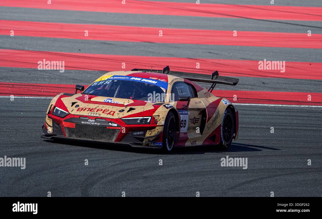 The Audi R8 LMS GT3 EVO II of Continental Racing by Simpson Motorsport ...
