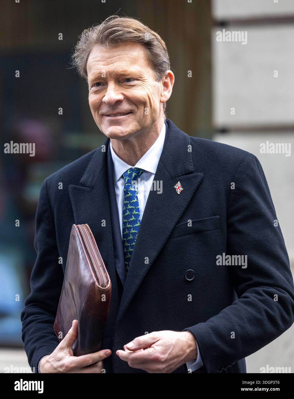 London, UK. 18th Jan, 2026. Richard Tice, Deputy Leader of Reform, at ...