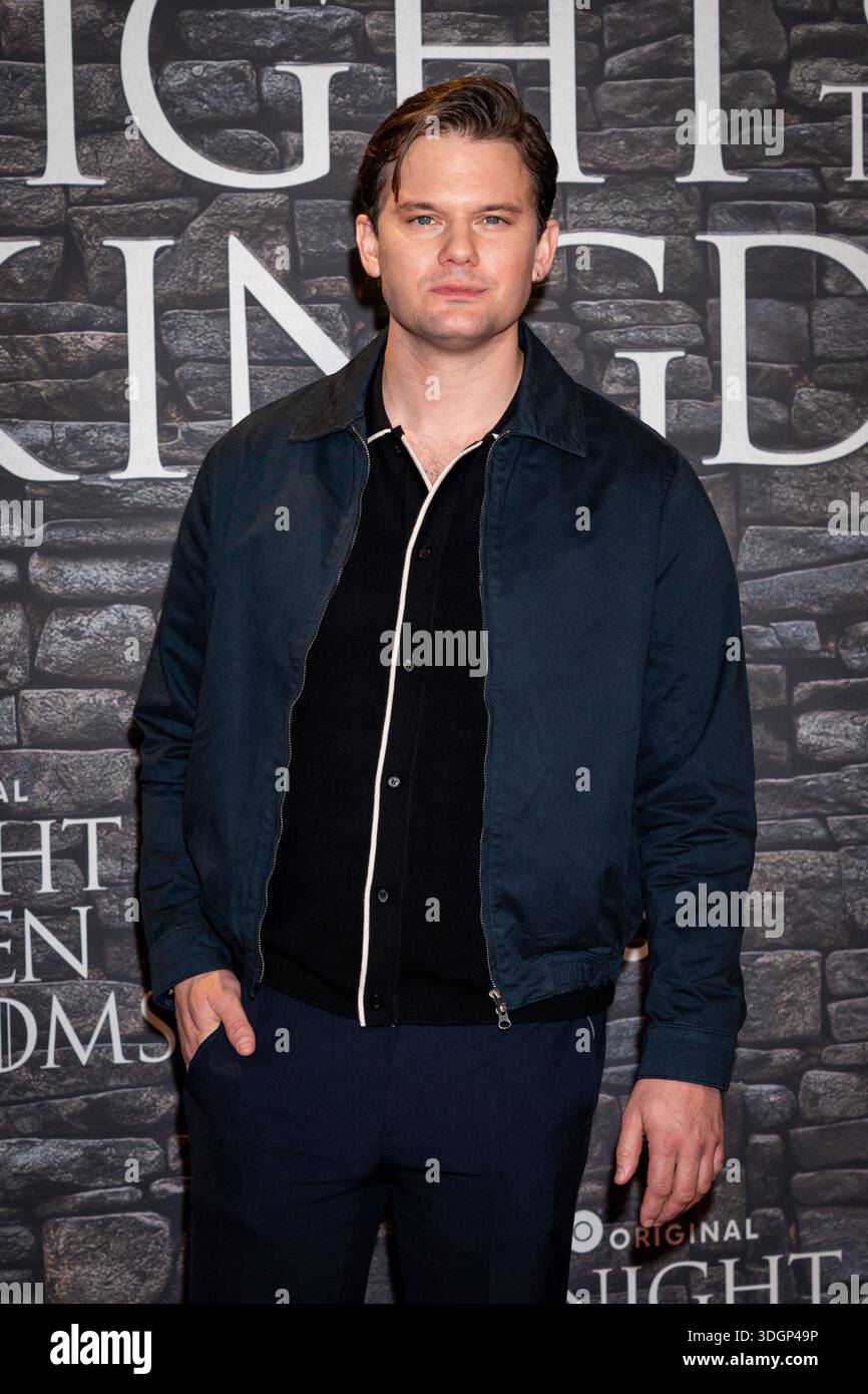 Jeremy Irvine attends the Italian Premiere of "A Knight of the Seven ...