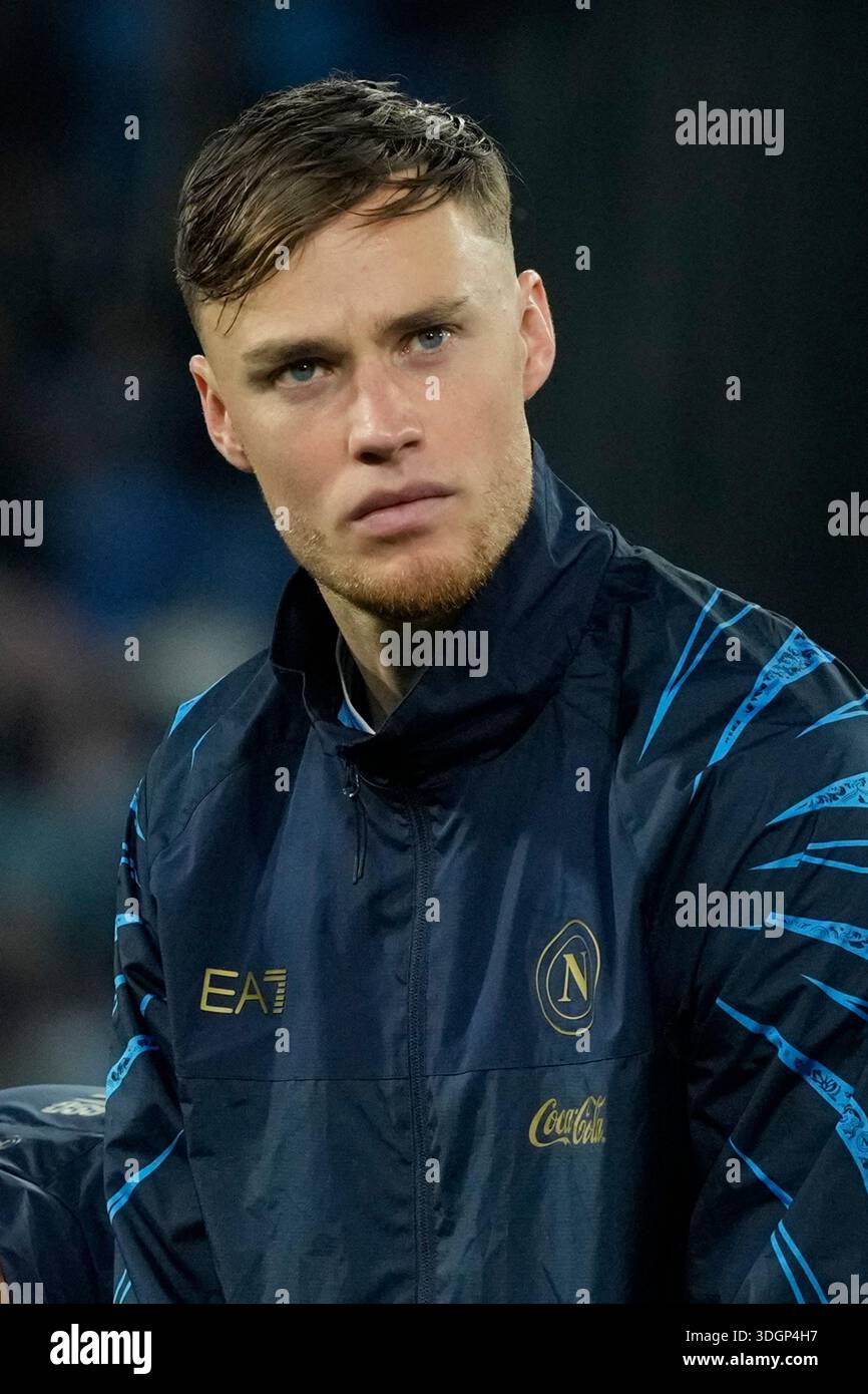 Naples, Italy. 17 Jan, 2026. Sam Beukema of SSC Napoli during the Serie ...