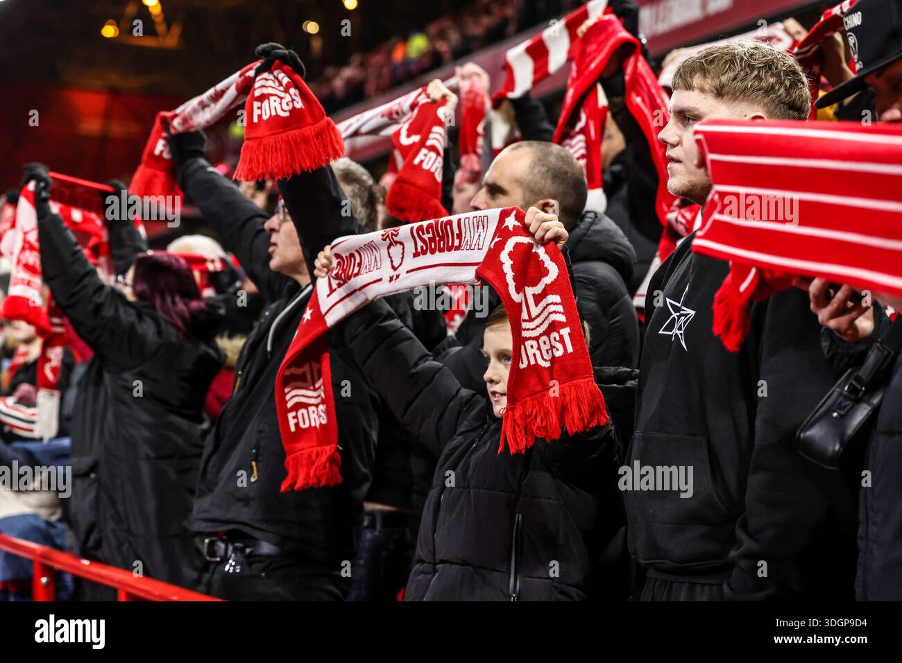 Nottingham Forest fans during the Premier League match Nottingham ...