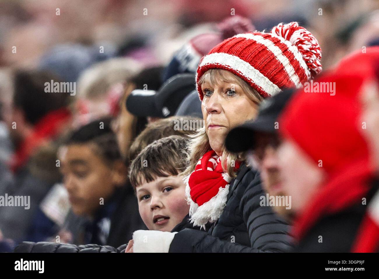 Nottingham Forest fans during the Premier League match Nottingham ...