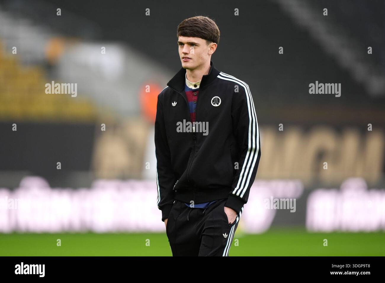 Newcastle United's Sean Neave ahead of the Premier League match at ...
