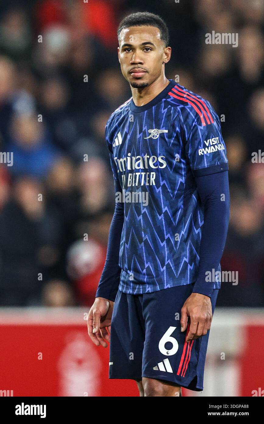 Gabriel of Arsenal during the Premier League match Nottingham Forest vs ...