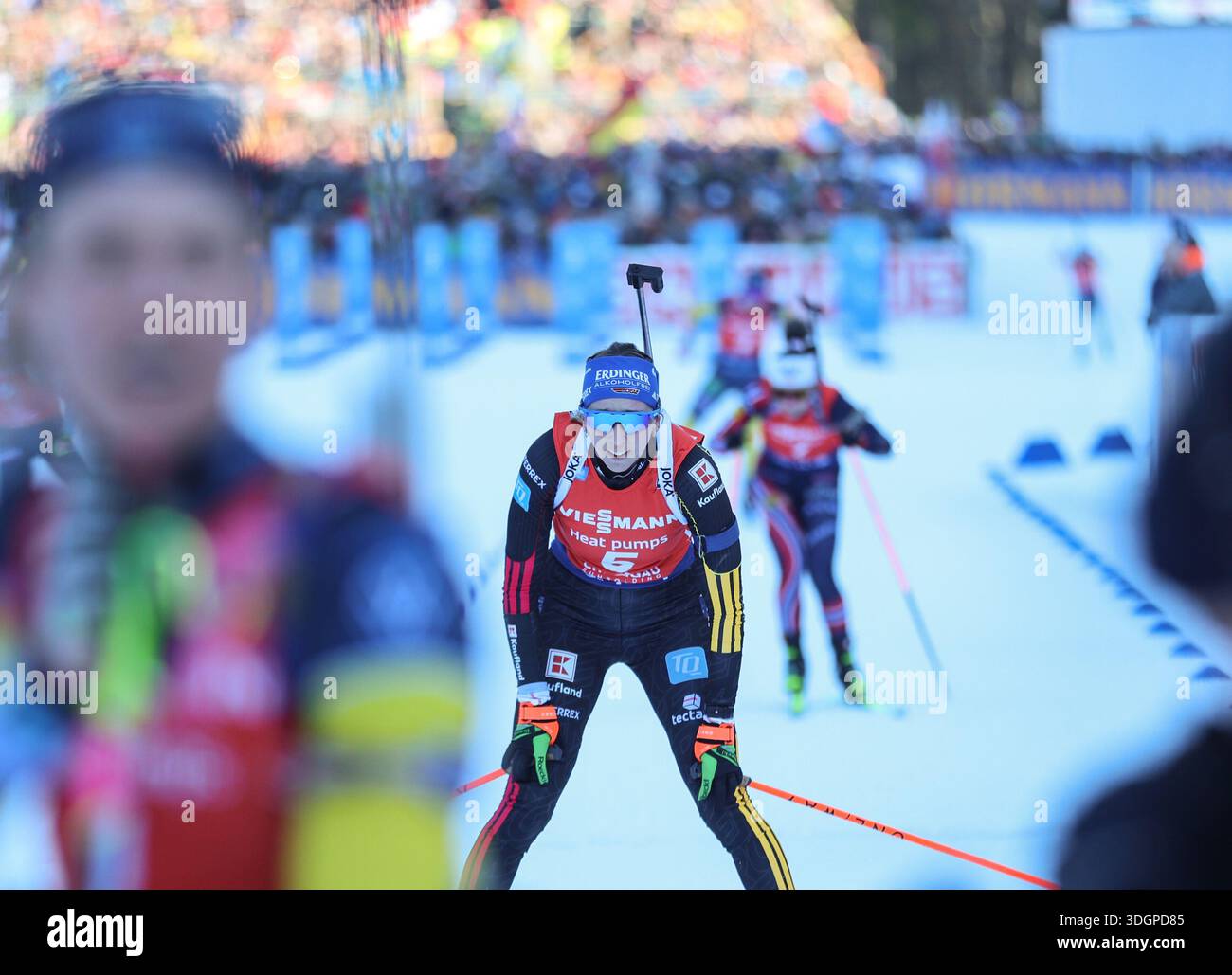 Ruhpolding, Germany January 14 - 18, 2026: BMW IBU Biathlon World Cup ...
