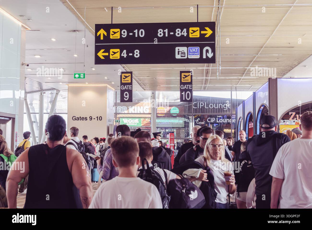 Phuket, Thailand, January 6, 2026: Phuket's crowded airport. Passengers ...