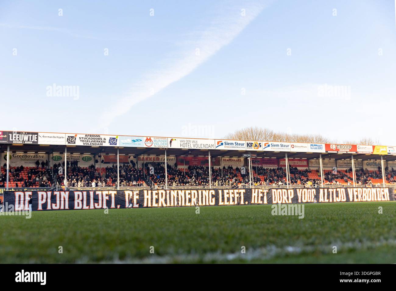 VOLENDAM , 18-01-2026 , KRAS Stadium , season 2025 / 2026 , Dutch ...
