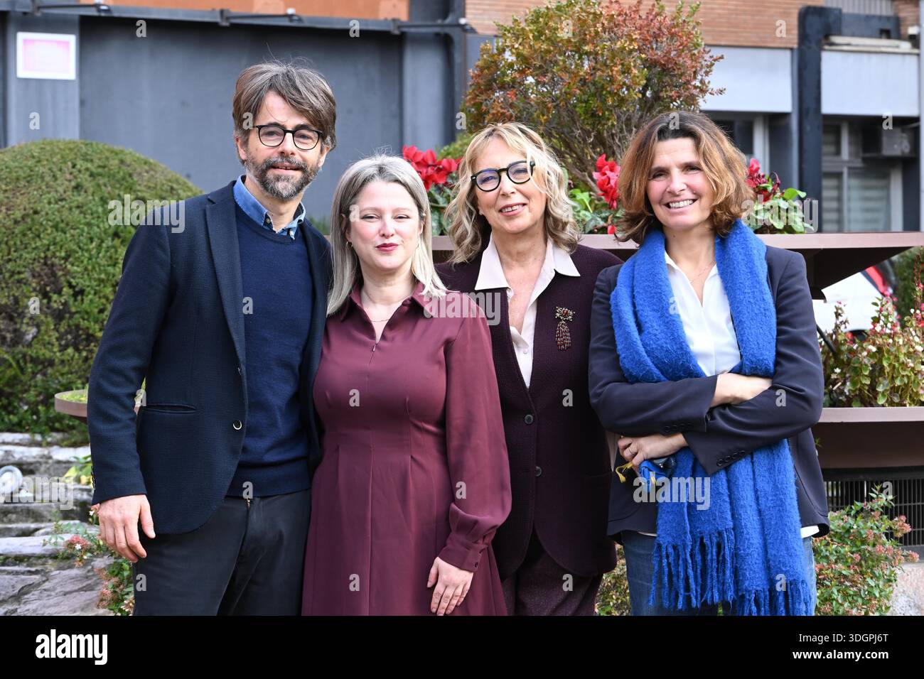 Rome, Italy. 16th Jan, 2026. Rome: Rai Studios, Via Teulada. Sophia ...
