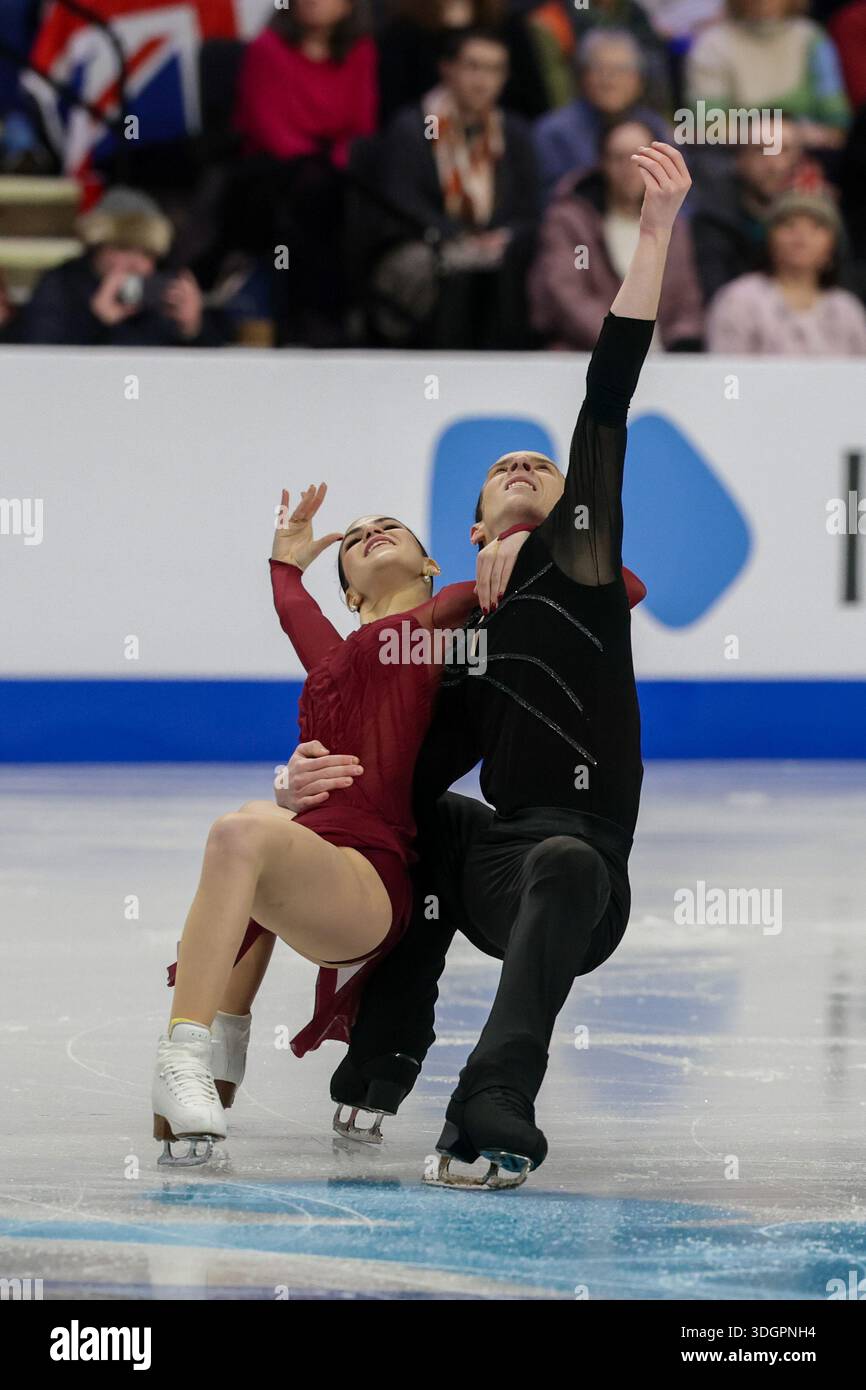 17th January 2026; Utilita Arena, Sheffield, Yorkshire, England; ISU ...