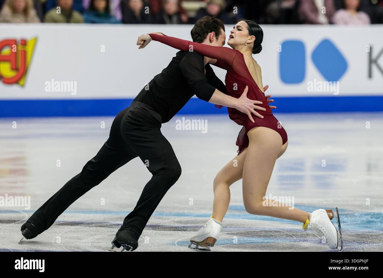 Day Four. 17th Jan, 2026. Shira Ichilov and Mikhail Nosovitskiy of ...